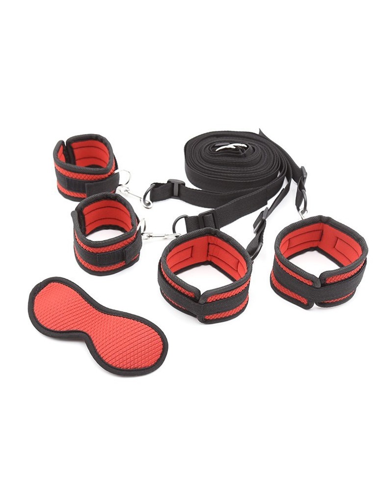 Kit SM Menottes et Masque pas cher - La Boutique du Hard