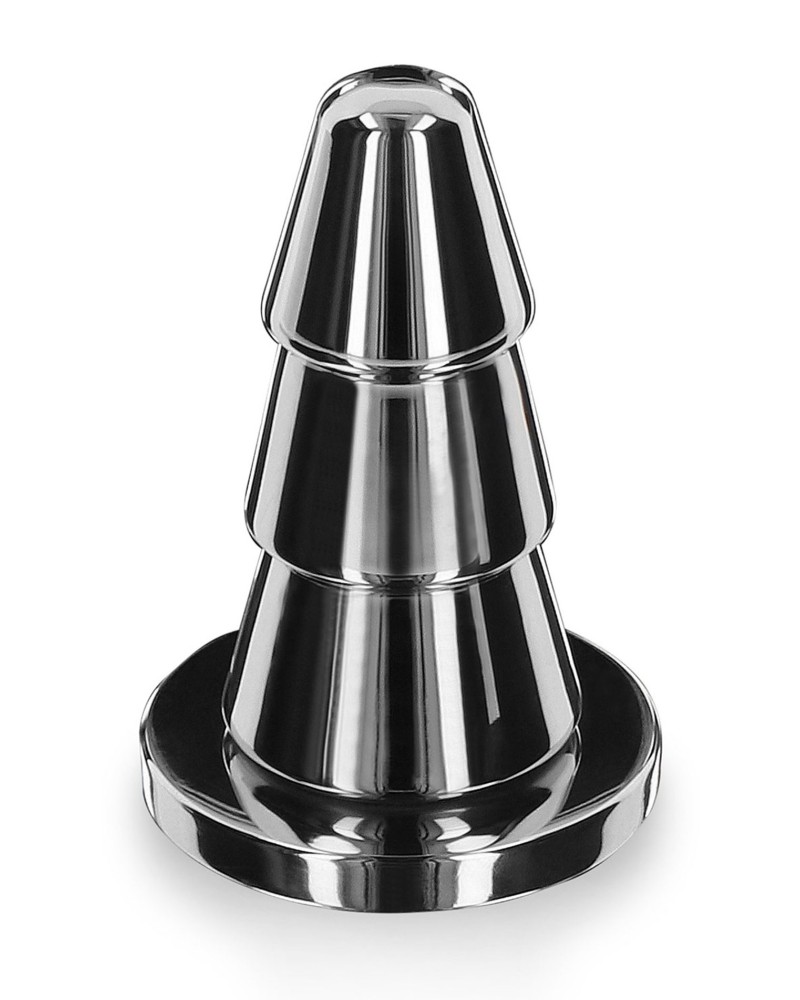 Plug en métal Cone Steel 7.5 x 3.8cm pas cher - La Boutique du Hard
