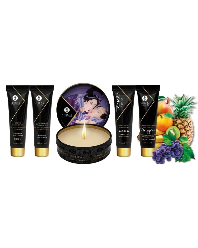 Kit secret de Geisha Shunga Fruits exotiques pas cher - La Boutique...